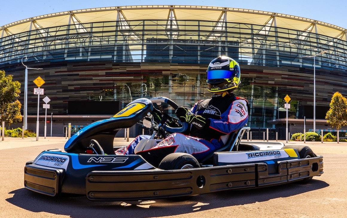 Race Around Optus Stadium In These Go Karts Developed By F1 Driver ...