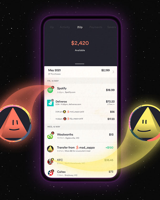 Manage Your Money Better Together With Up's New 2-Player Banking ...