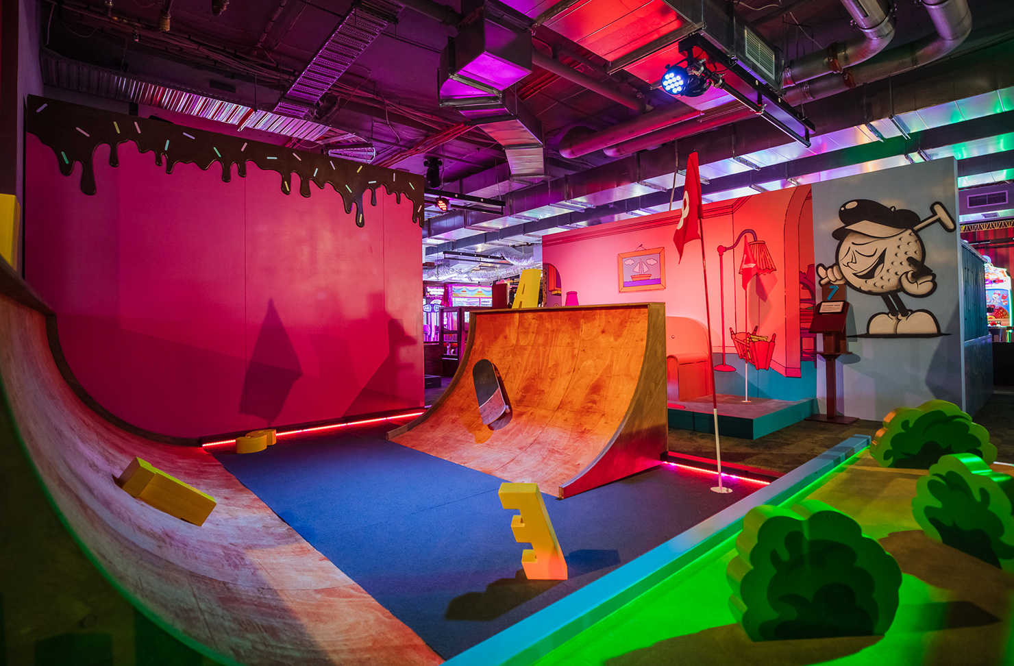 Archie Brothers Cirque Electriq And Holey Moley Is Opening In ...