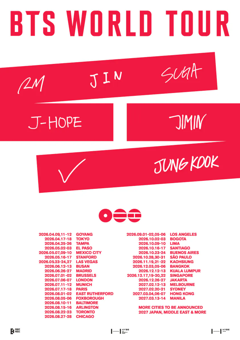 BTS Singapore 2026: Concert Dates, Ticket Prices, Presales And ...