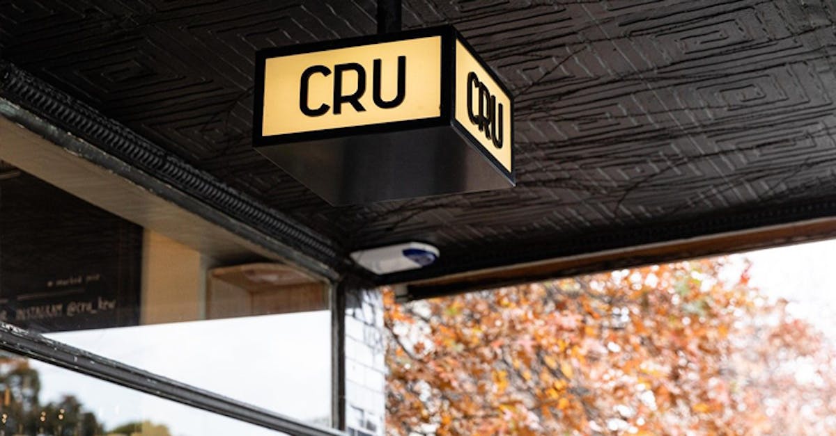 Cru | Urban List | URBAN LIST MELBOURNE