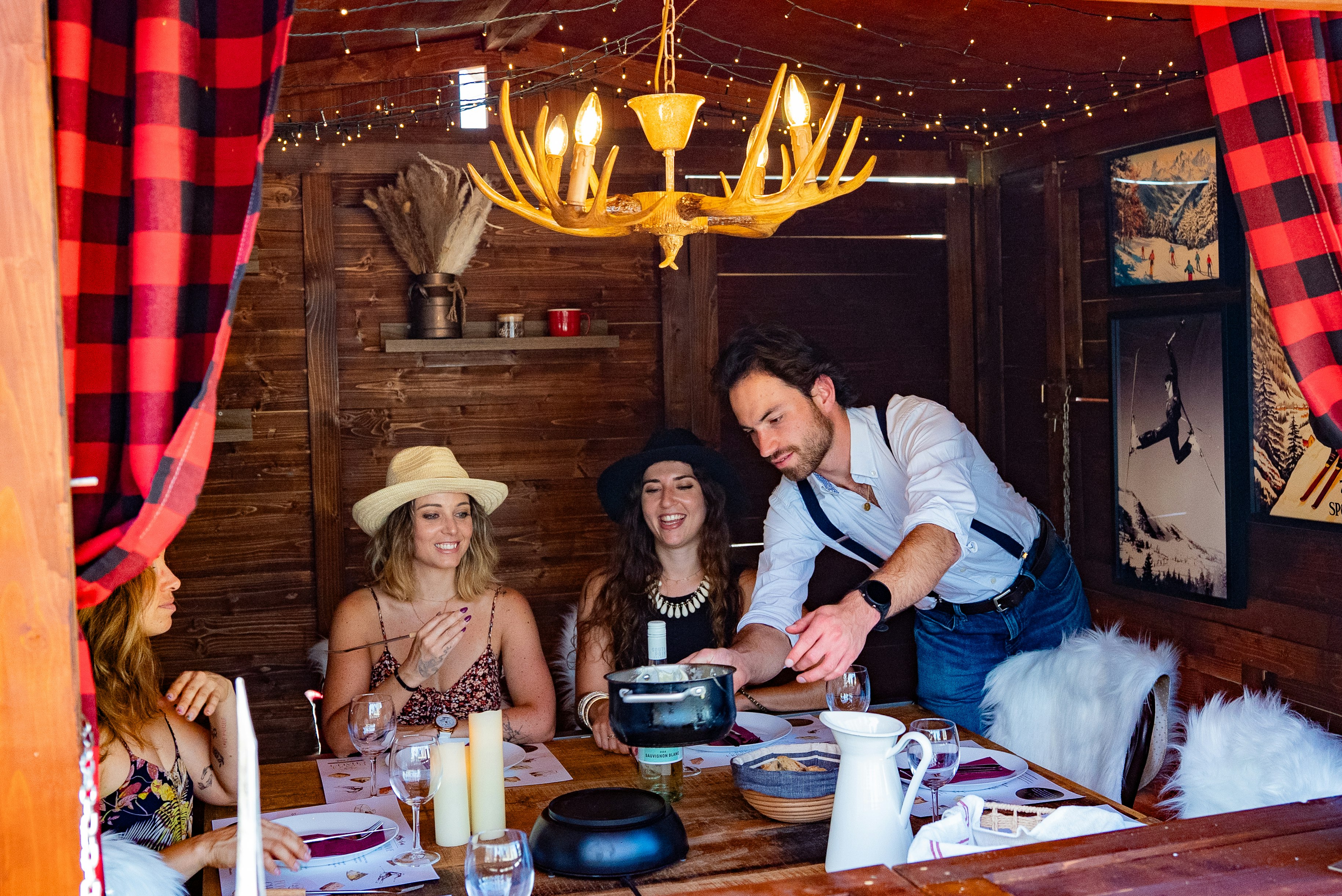 This Epic New French-Inspired Alpine Escape With Fondue In Chalets Is A ...
