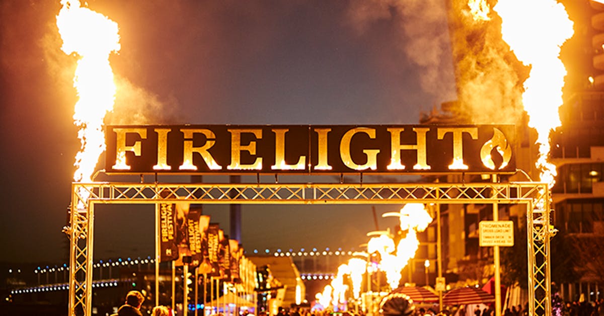 Firelight Festival | Docklands | URBAN LIST MELBOURNE