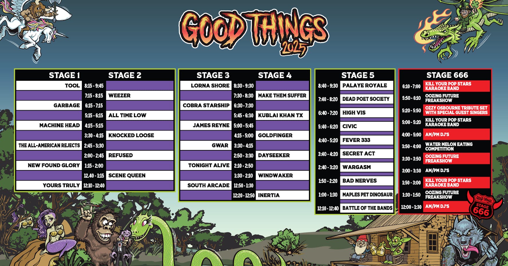 The Full Good Things 2025 Festival Set Times Have Just Dropped | URBAN LIST