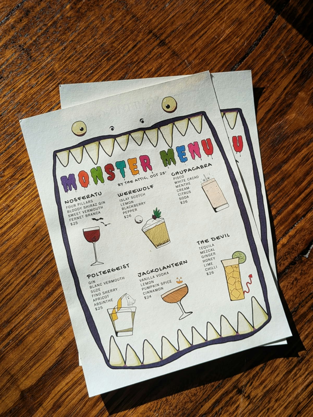 The Attic Fitzroy: New Themed Cocktail Menu Every Month | URBAN LIST ...
