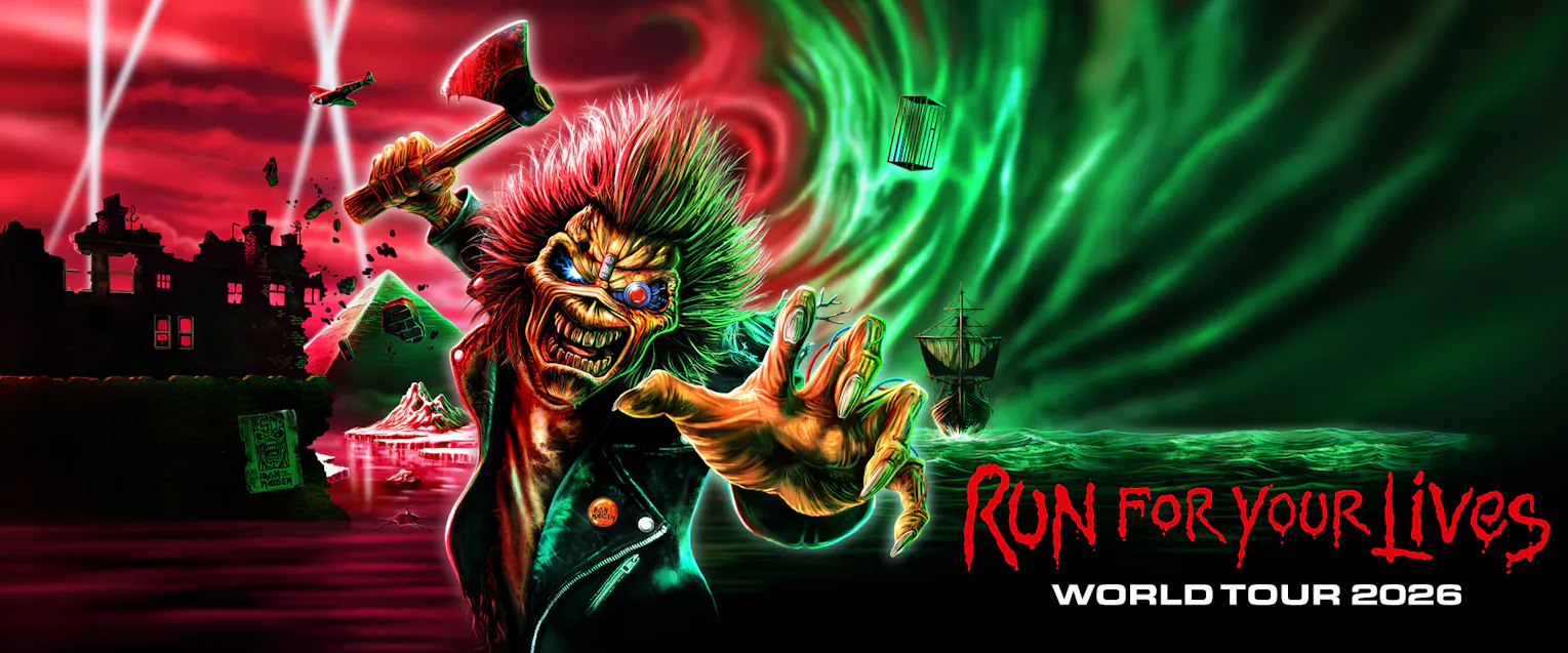 Iron Maiden And Megadeth Are Bringing The Run For Your Lives Tour To ...