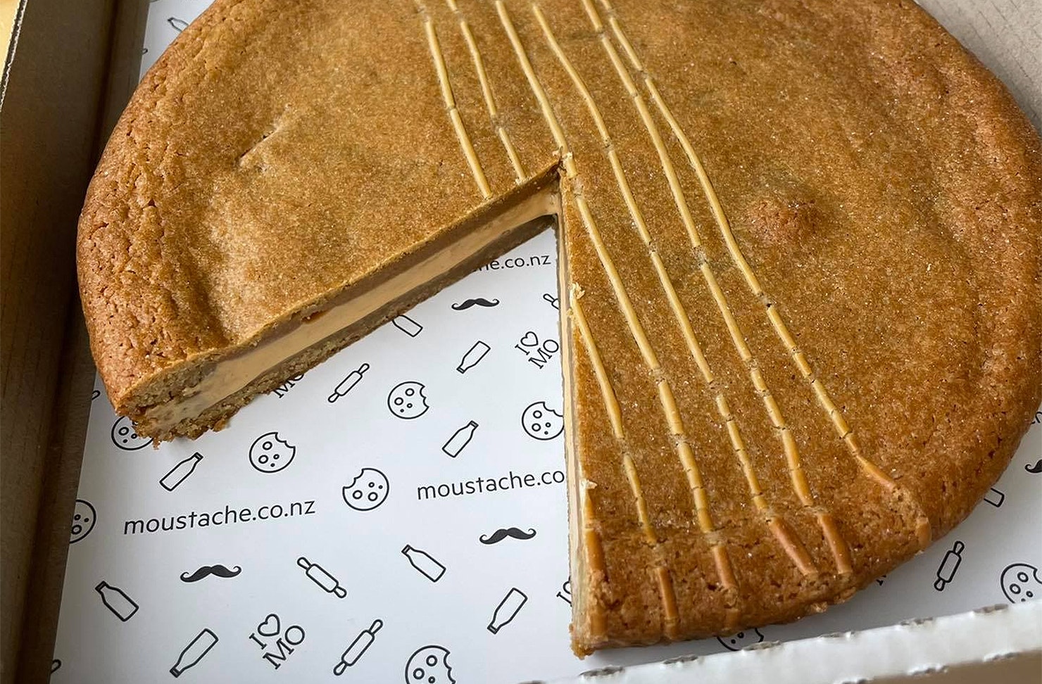 Moustache Has Dropped A Giant Caramilk Cookie Pie That Feeds Up To 12 ...