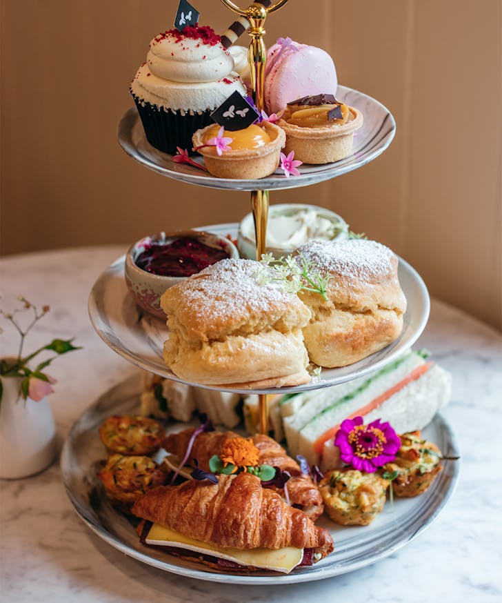 Sip Sparkling Rosé Over High Tea Towers At The Northside’s Newest Cafe ...