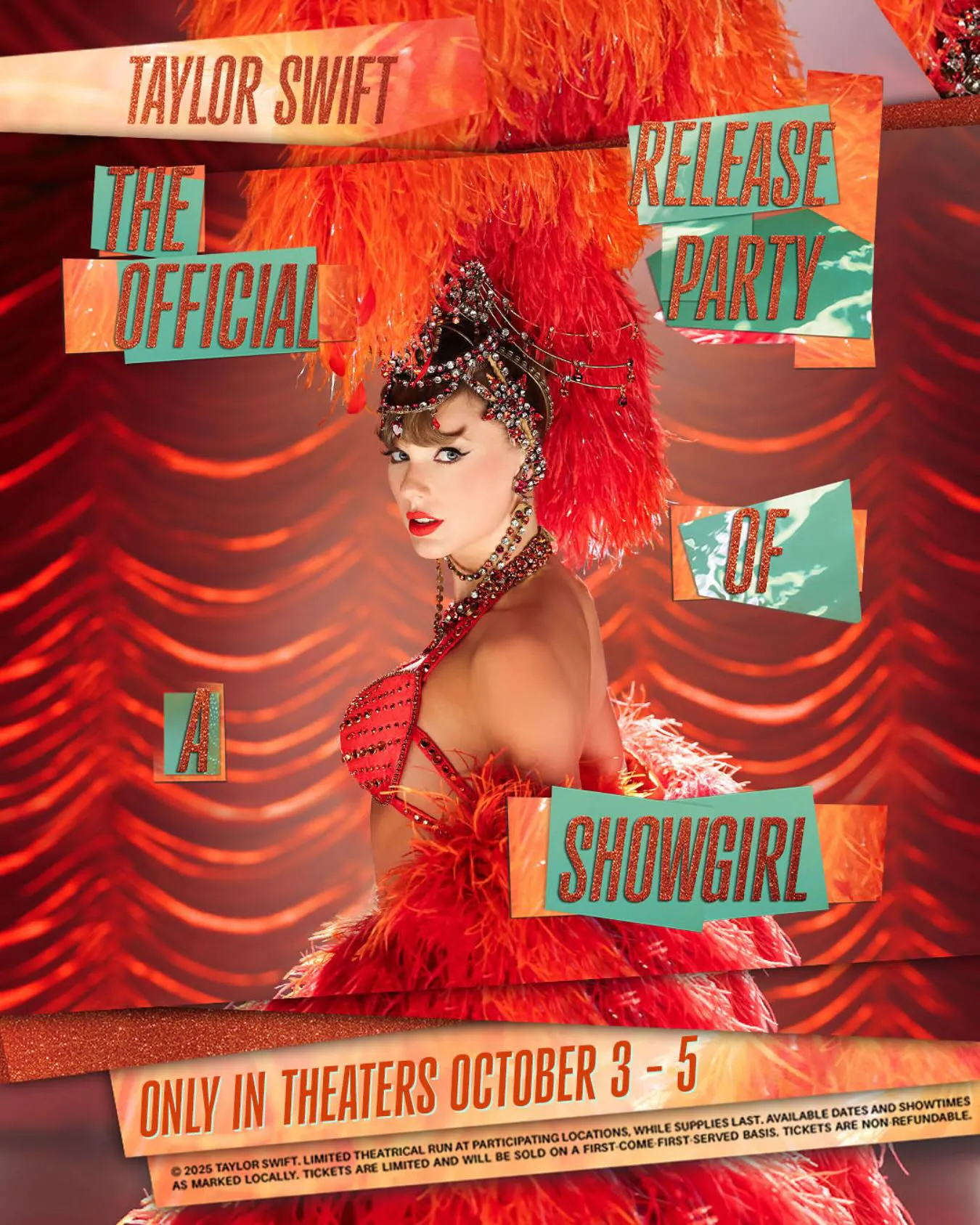 Celebrate The Life Of A Showgirl Launch With These Taylor Swift Themed ...