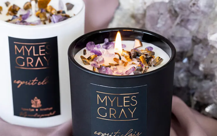 Bring Back The Positive Vibes This Year With These Crystal-Infused Soy ...