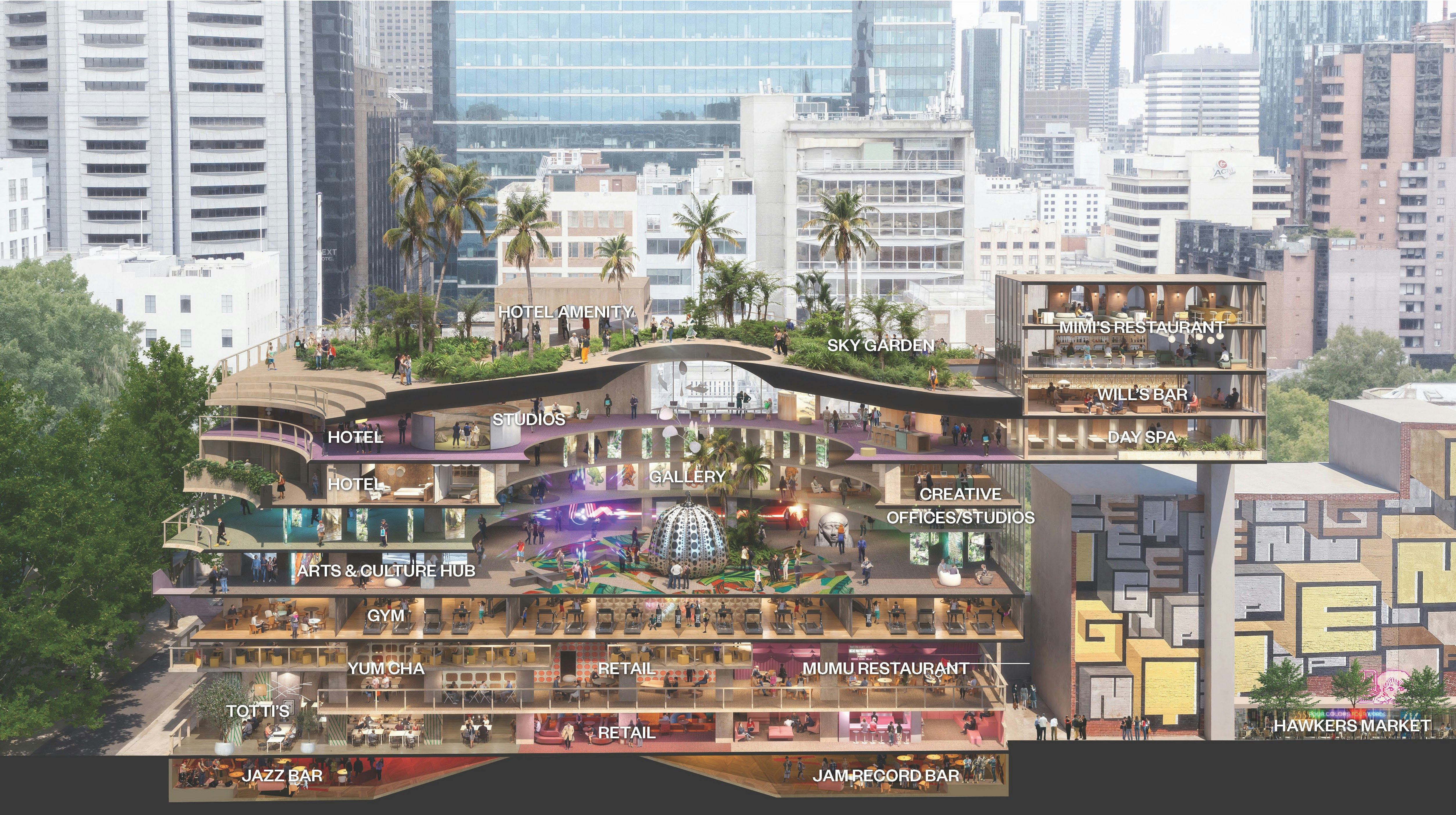 Is Totti's Coming To Melbourne? Merivale Makes On Massive CBD Site ...